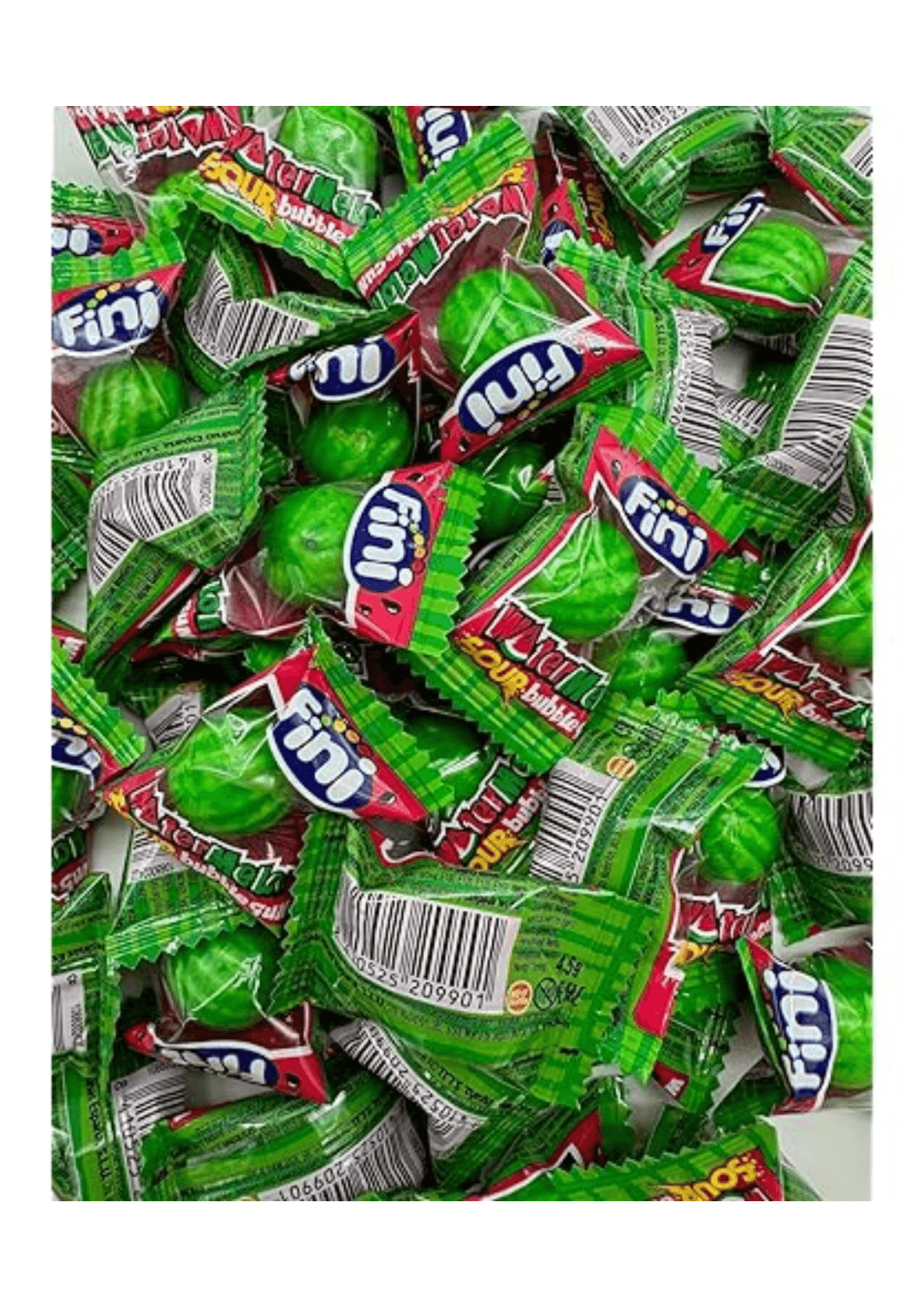Fini Pastèque Chewing Gum - 200 pièces | Candy Stock